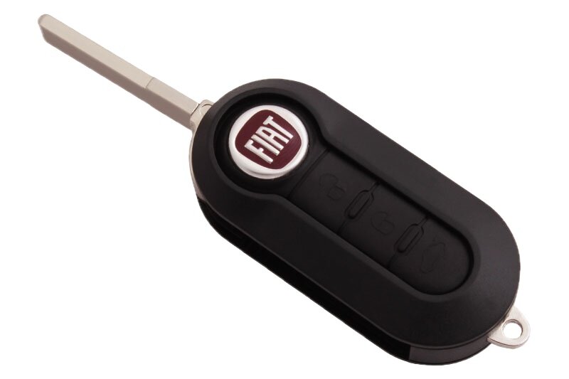 Корпус ключа зажигания Fiat 3 кнопки 1 шт