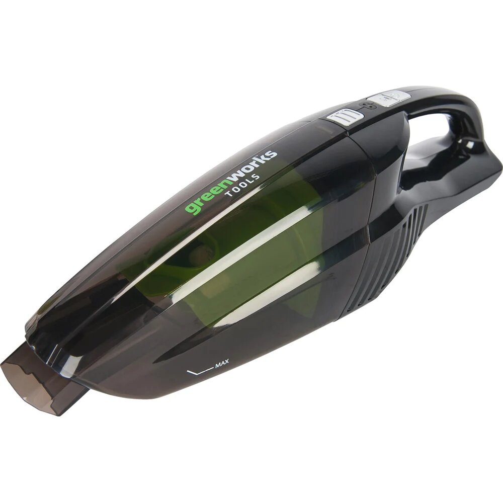 Ручной аккумуляторный пылесос Greenworks G24HV, 24V, без АКБ и ЗУ 4700007, для сухой