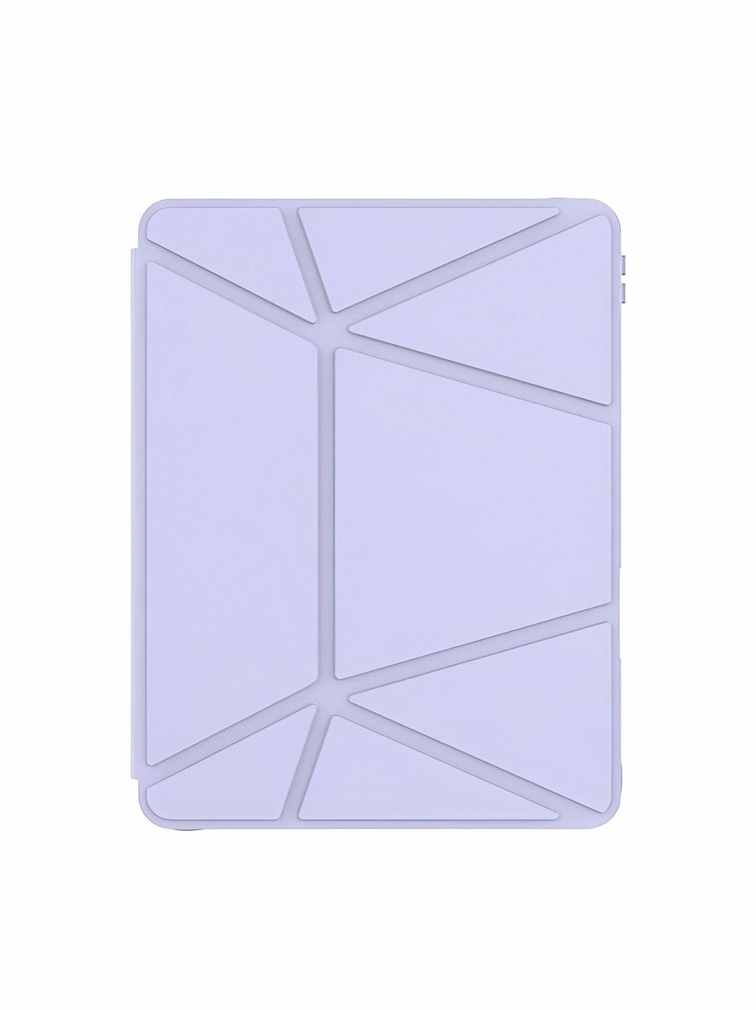 Защитный чехол для IPad 11" 2025 (A16) / IPad 10.9" 2022 (10-е поколение) Wiwu Transformers Protect Case JD-106, с подставкой оригами, сиреневый