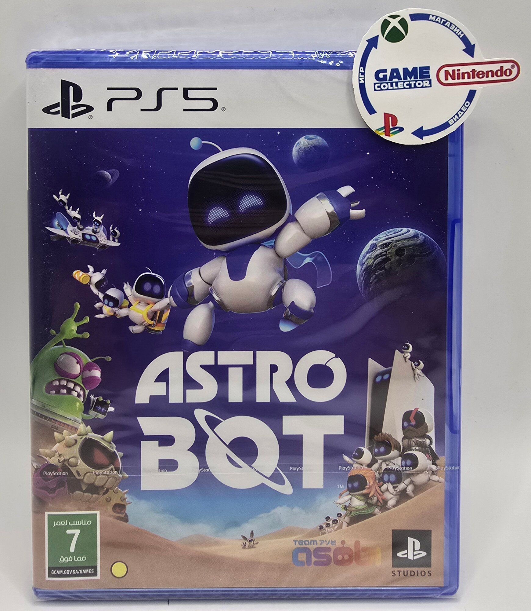 Игра Astro Bot для Sony PlayStation 5 на диске на русском языке.