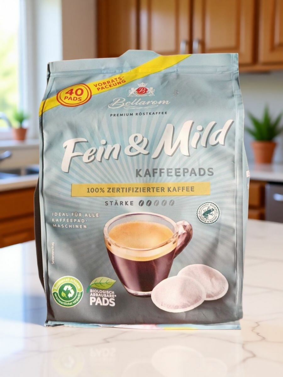 Кофе в чалдах (стандарт Senseo) Bellarom Fein and Mild 40 чалд
