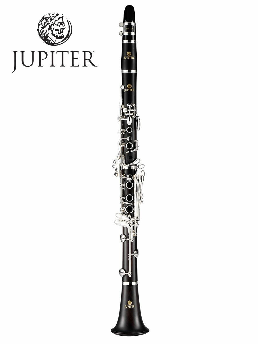 Кларнет Bb Jupiter JCL1100DSQ с двумя бочонками, кейс и аксессуары в комплекте