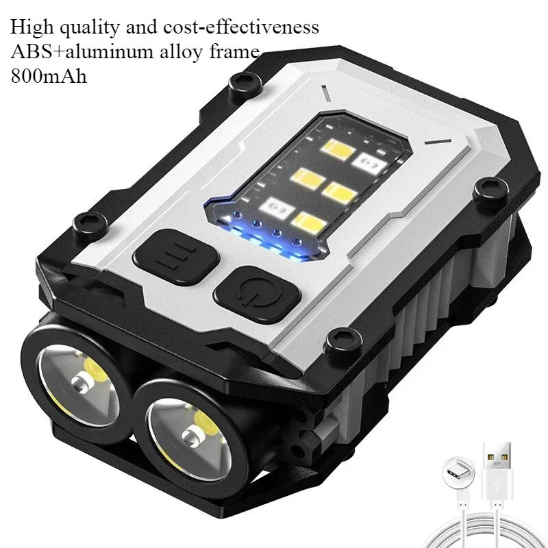 Светодиодный фонарик BALDR G111, белый свет, 800mAh