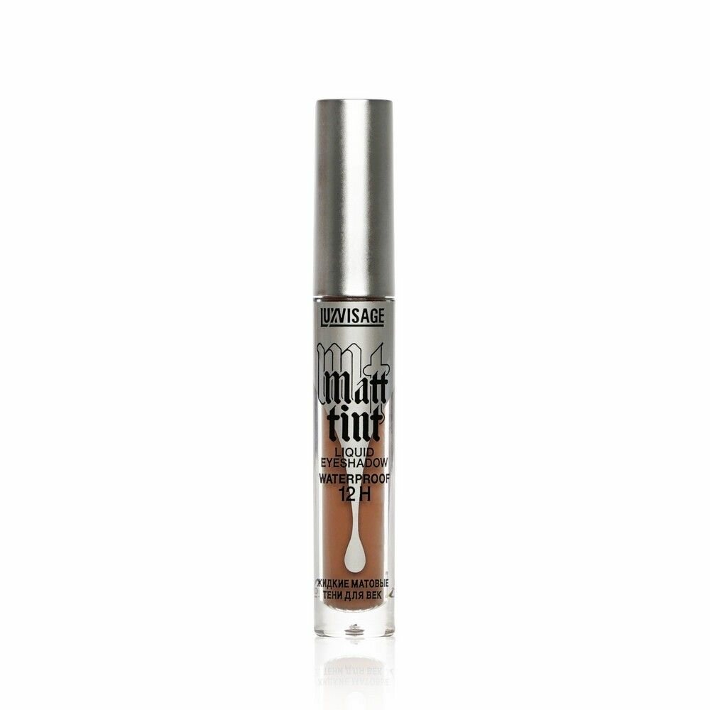 Жидкие матовые тени для век Luxvisage Matt tint 12h, Тон 108 Grey Taup, 3 г