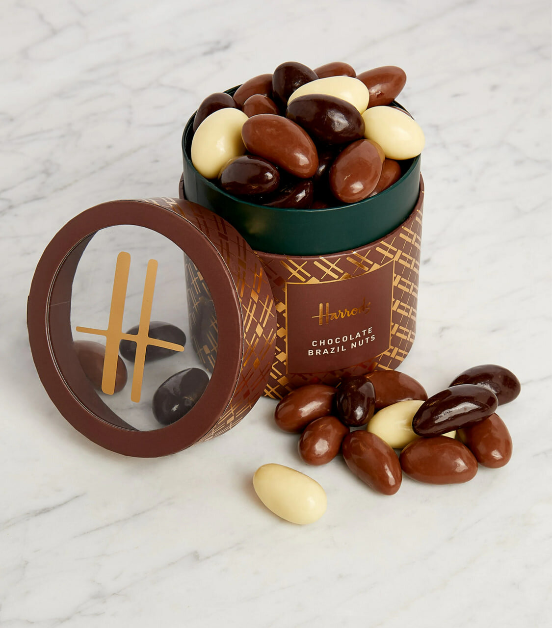Harrods Шоколадные бразильские орехи Chocolate Brazil Nuts 325г