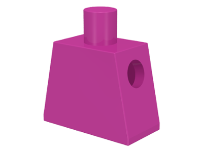 Torso Plain, 973 Dark Pink U