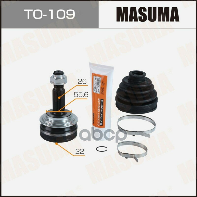 ШРУС Masuma арт. TO-109