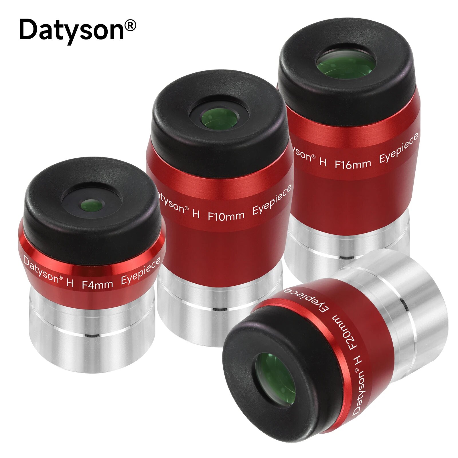 Набор окуляров Datyson Chixiao Series 1,25" 4мм, 10мм, 16мм, 20мм Set 4mm to 20mm