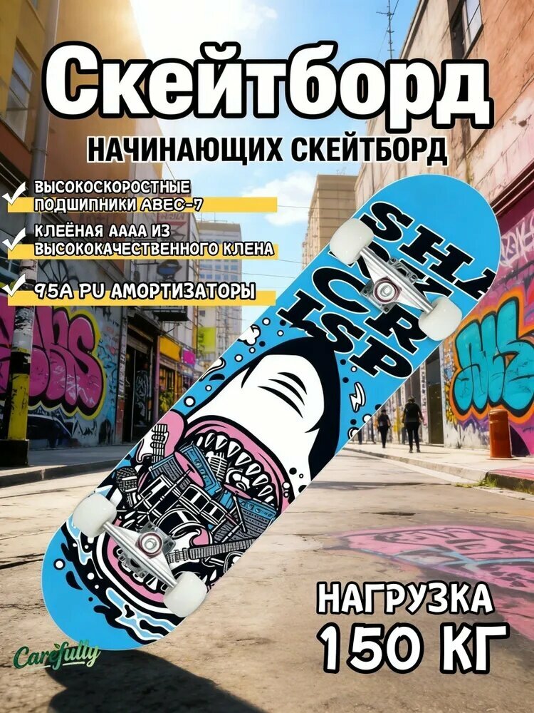 Скейтборд 79 х 20см