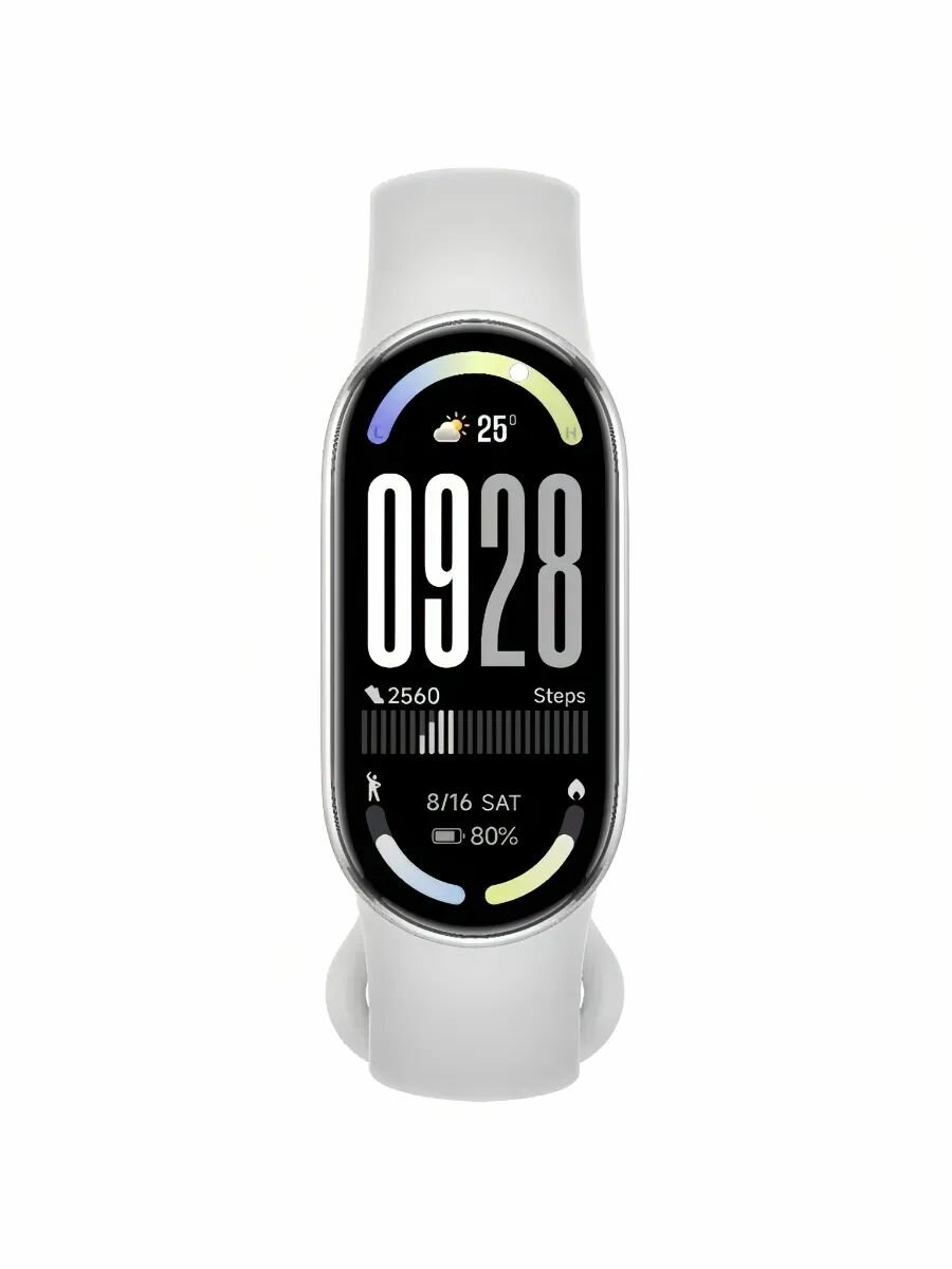 Фитнес-браслет Xiaomi Smart Band 10 Glacier Silver BHR07PSGL серебристый