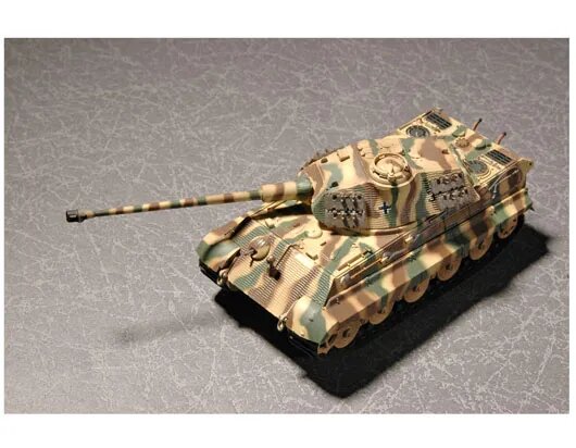 Trumpeter 07202 1:72 Немецкий танк "Король тигров" (башенный тип "Польшер") сборная модель танка