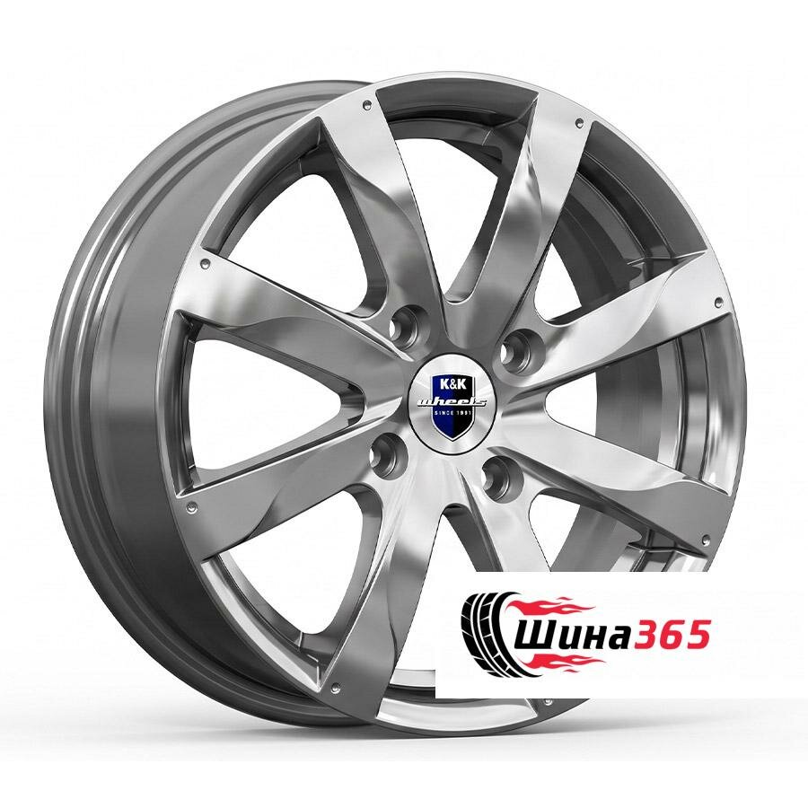 Литой колесный диск КиК Джемини R15 / 6J PCD 4x100 ЕТ 45 ЦО 67.1 HB