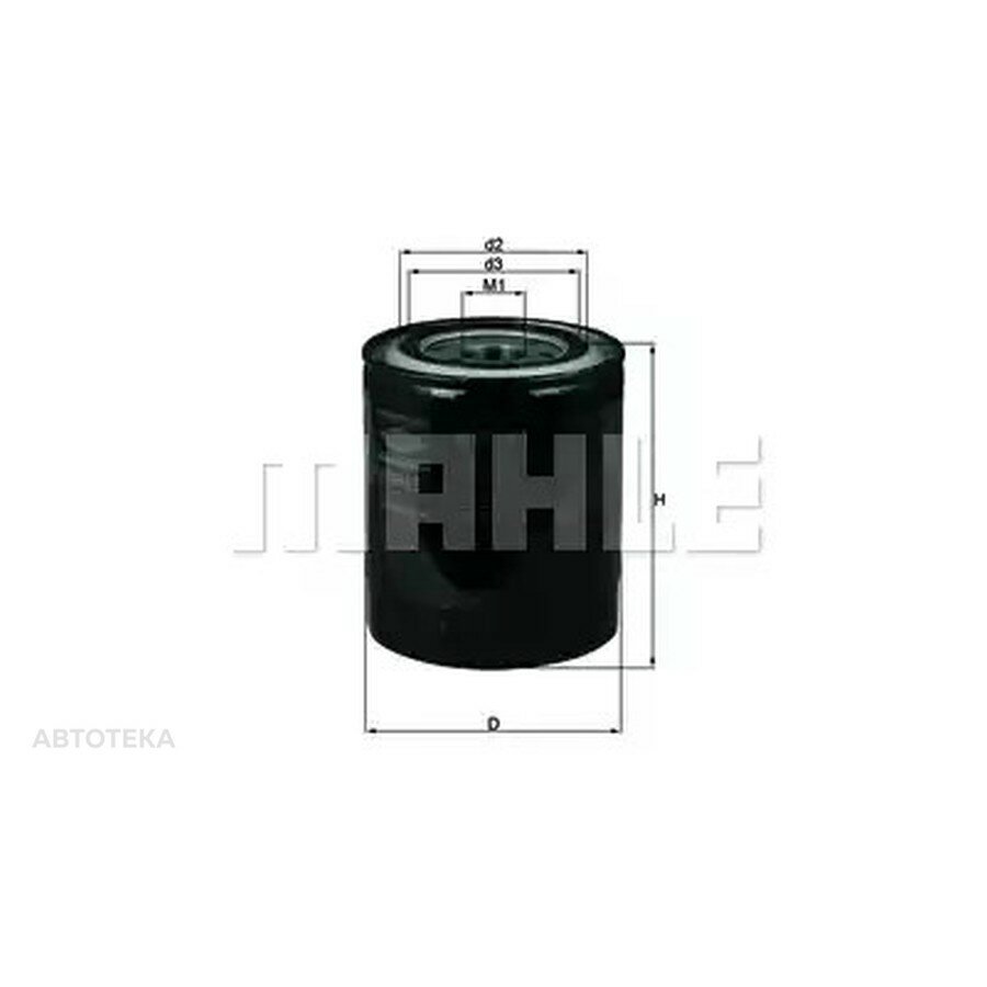 Фильтр масляный MAHLE OC274