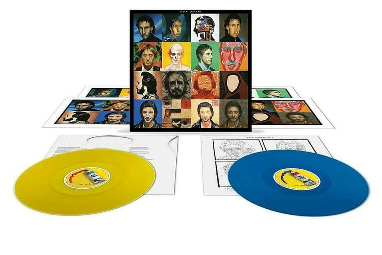 Виниловая Пластинка The Who - Face Dances 2LP, Blue/Yellow vinyl, 40th Anniversary Edition Новый,