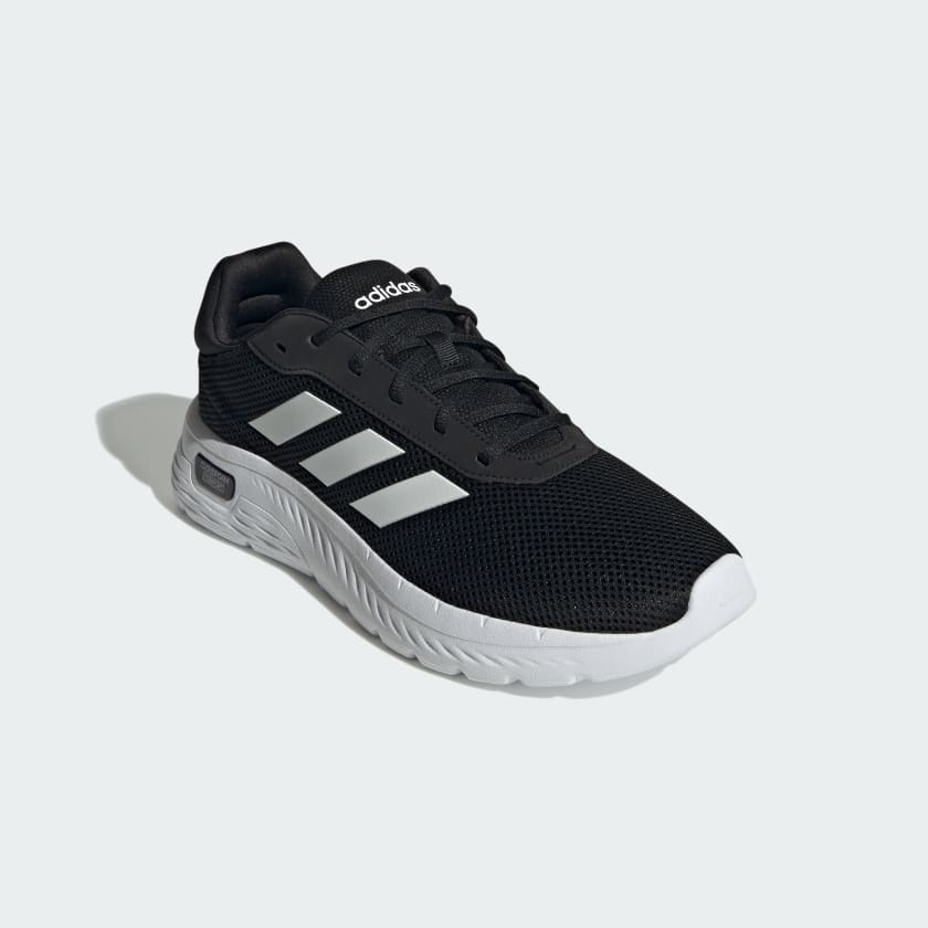 Кроссовки adidas Cloudfoam Comfy, размер 10 UK, черный — фото 1