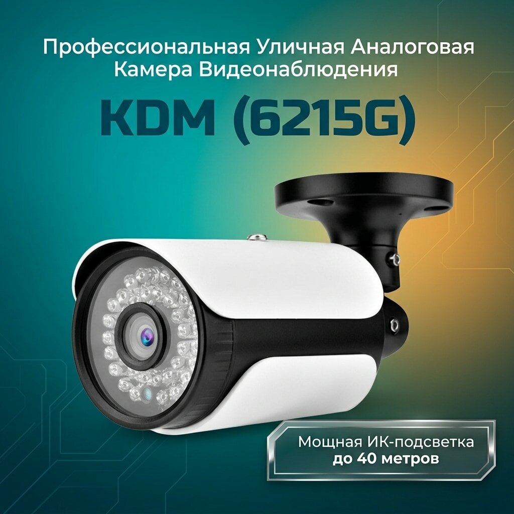 Проводная камера для регистратора 6215G с оптическим зумом