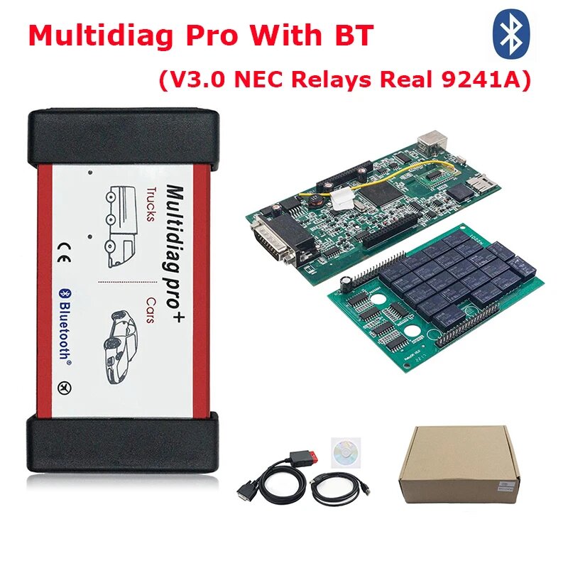 Multidiag Pro With BT V3.0 Real 9241A