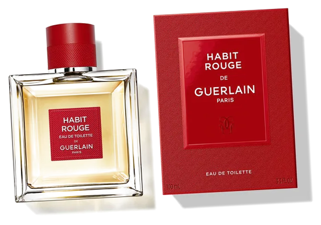 Мужская туалетная вода Герлен Хабит Руж 100 мл - Guerlain Habit Rouge, аромат Красное Пальто