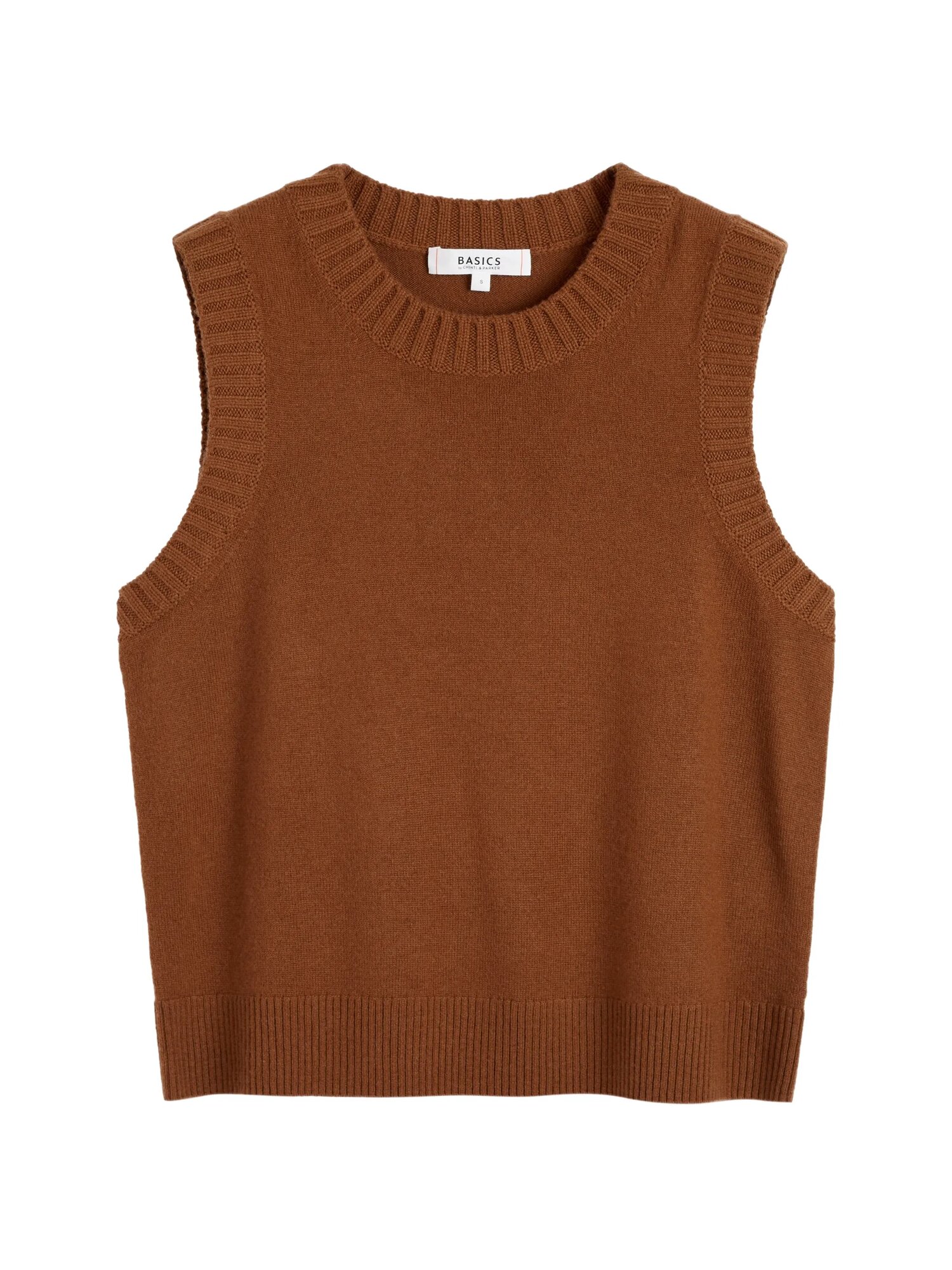 Свитер Chinti & Parker Ribbed-trim sleeveless sweater