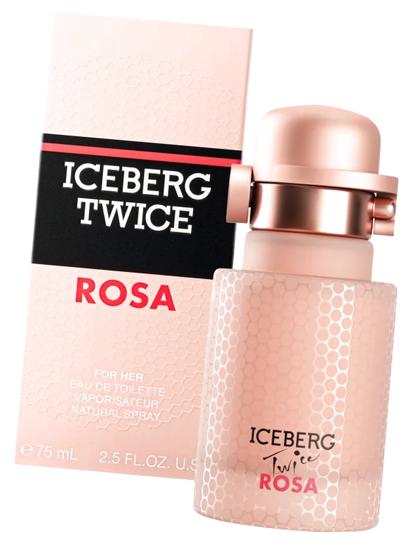 Туалетная вода Айсберг Твайс Роза женская 75 мл - Iceberg Twice Rosa