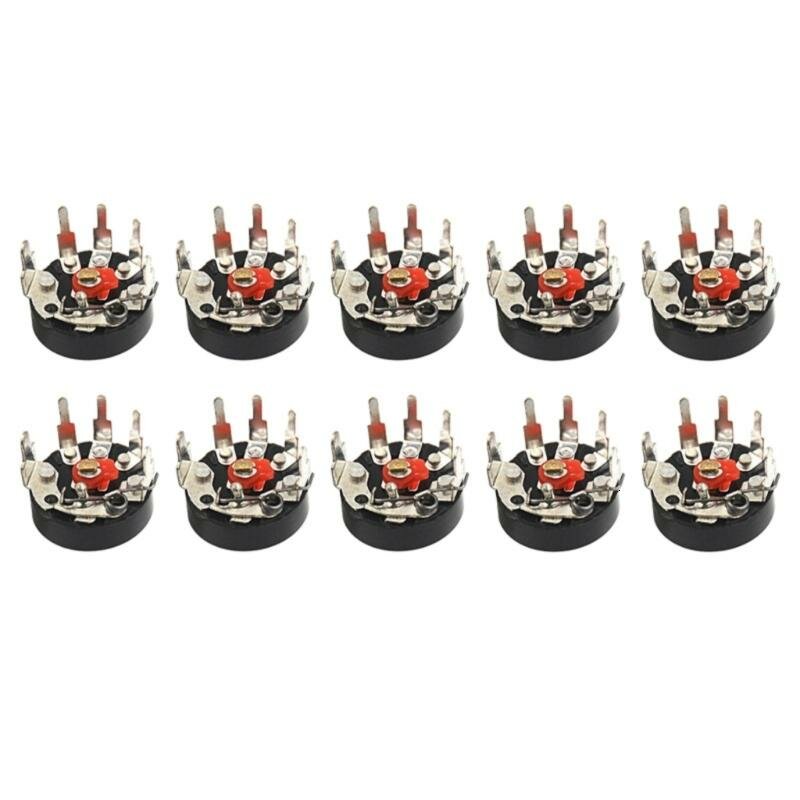 Резистор переменный RV12MM 10 шт, 1
