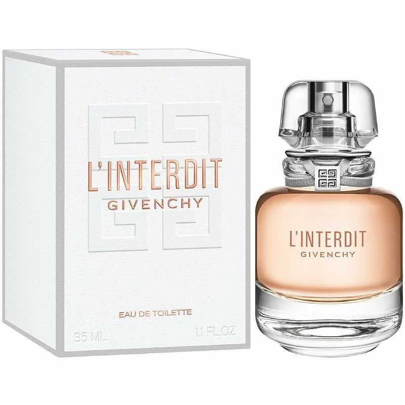 Женский парфюм Givenchy L Interdit Eau De Toilette 35 мл - Живанши Линтердит С Серой Лентой