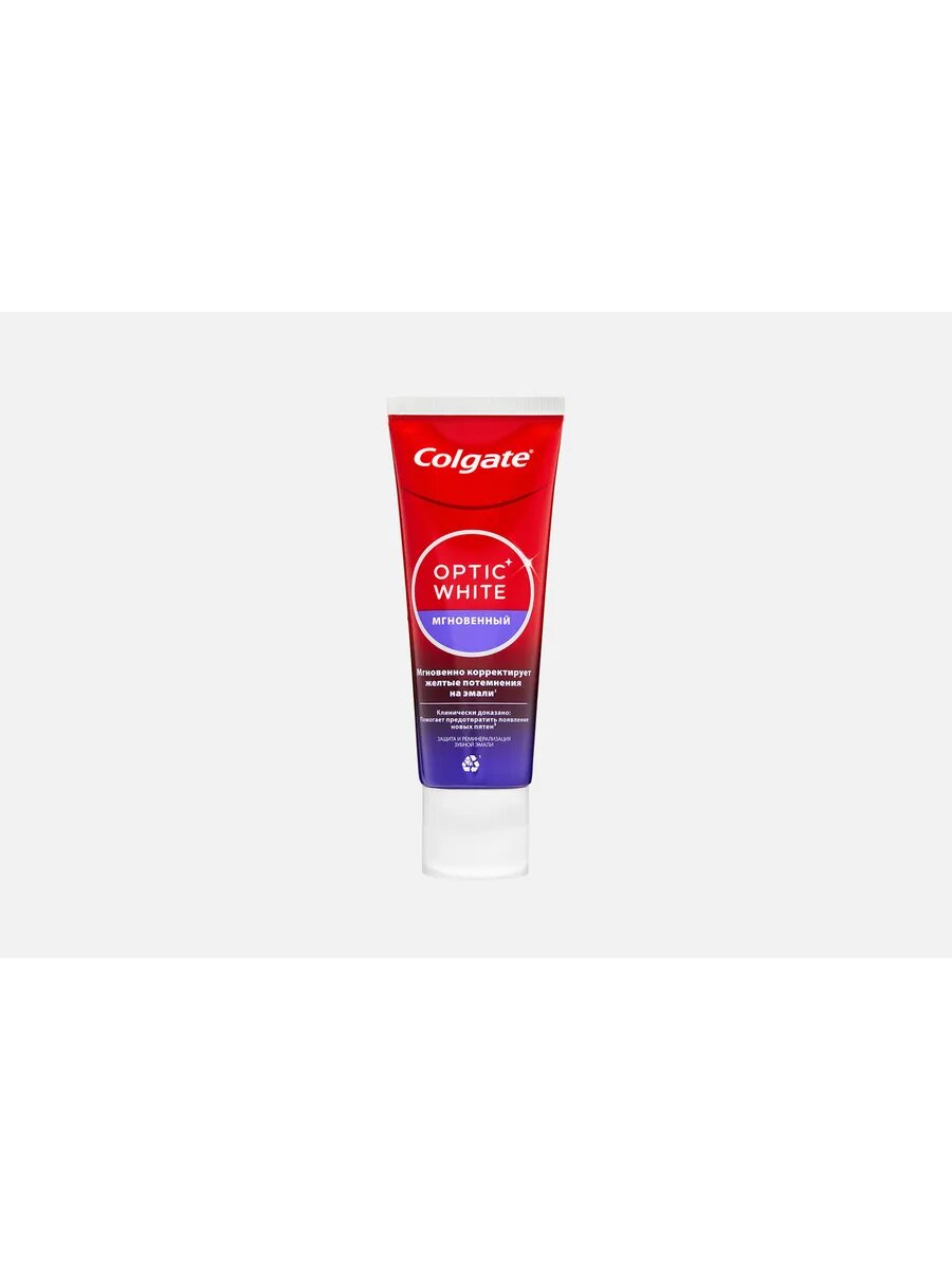 Colgate Optic white, мгновенный Отбеливающая зубная паста 75 мл