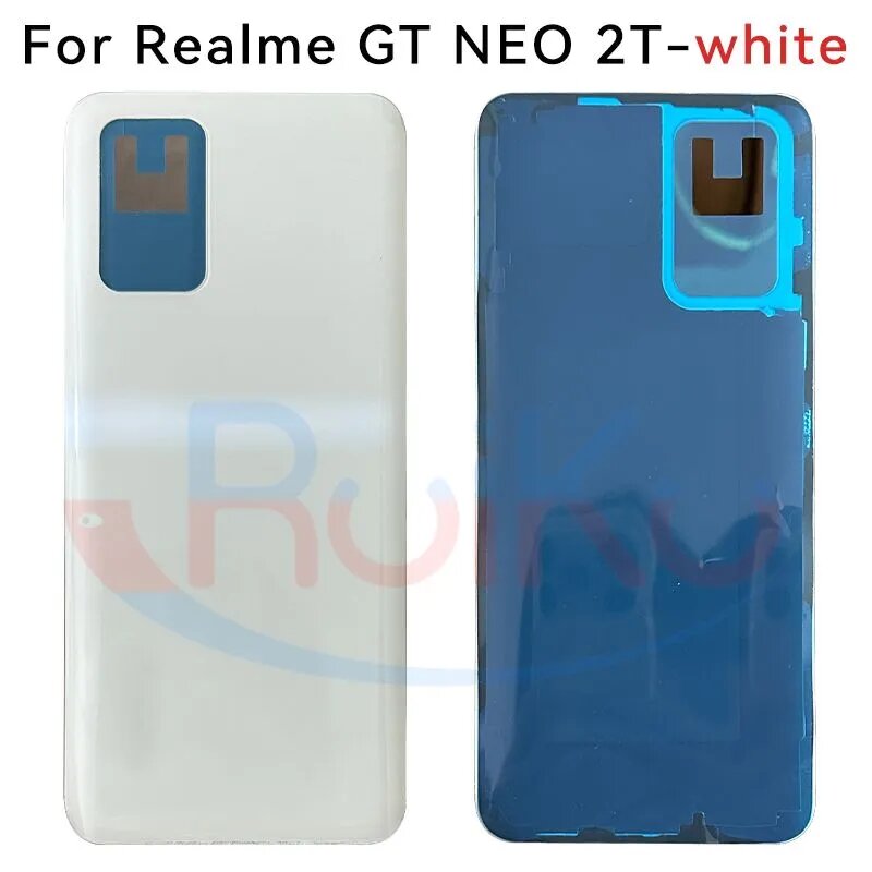 6,43 " для Realme GT Neo2T Neo 2t RMX3357, крышка батарейного отсека, стеклянная панель, замена корпуса задней двери