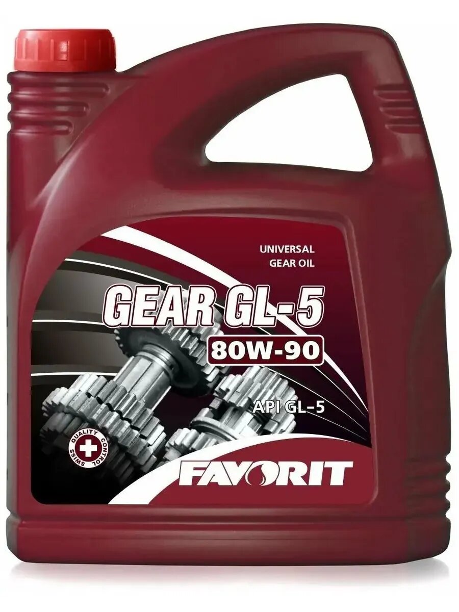 Favorit транс. Gear GL-5 SAE80W90 GL-5 (4 л) мин.