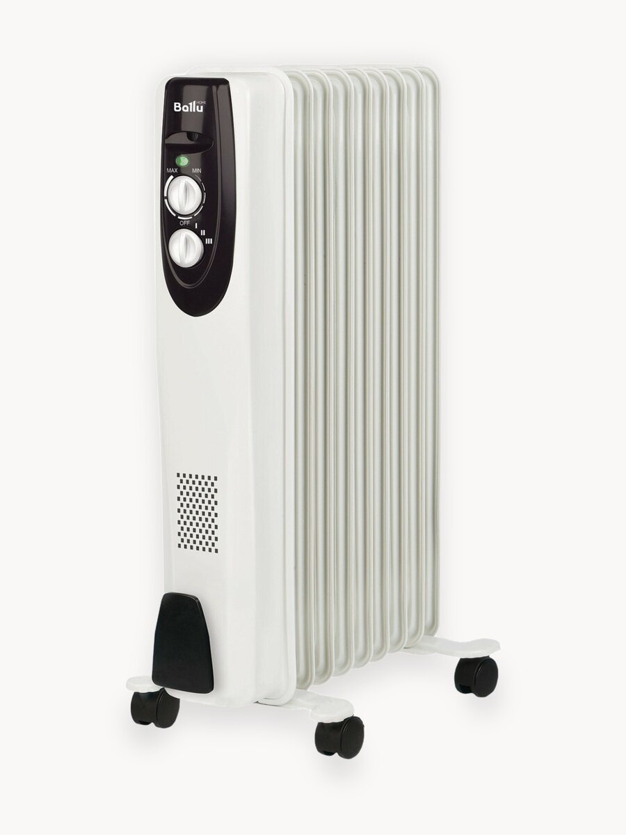 Масляный радиатор Ballu Classic BOH/CL-09WRN 2000 (9 секций)