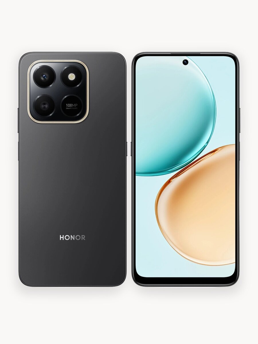 Смартфон Honor X7d 8/256GB Velvet Black