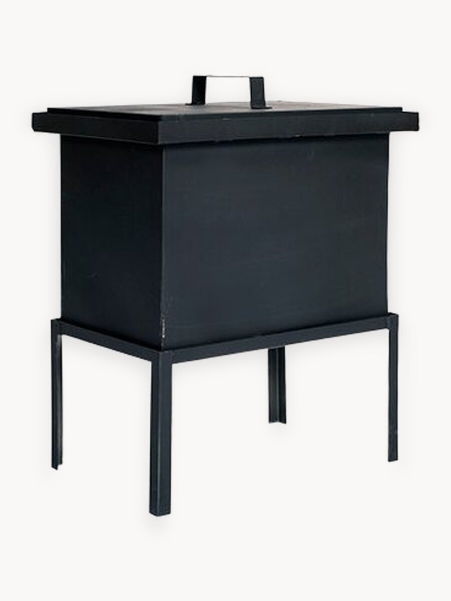 Коптильня Сибирский Пикник СП-КП8,1, сталь, напольная, гидрозатвор