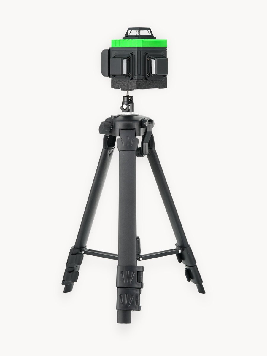 Лазерный уровень HIBIRU V-Basic 3D со штативом, верхний горизонт, откалиброван, с гарантией, 360 градусов