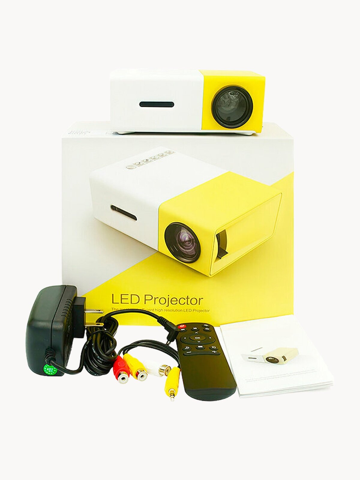 Мультимедийный проектор LED YG-300