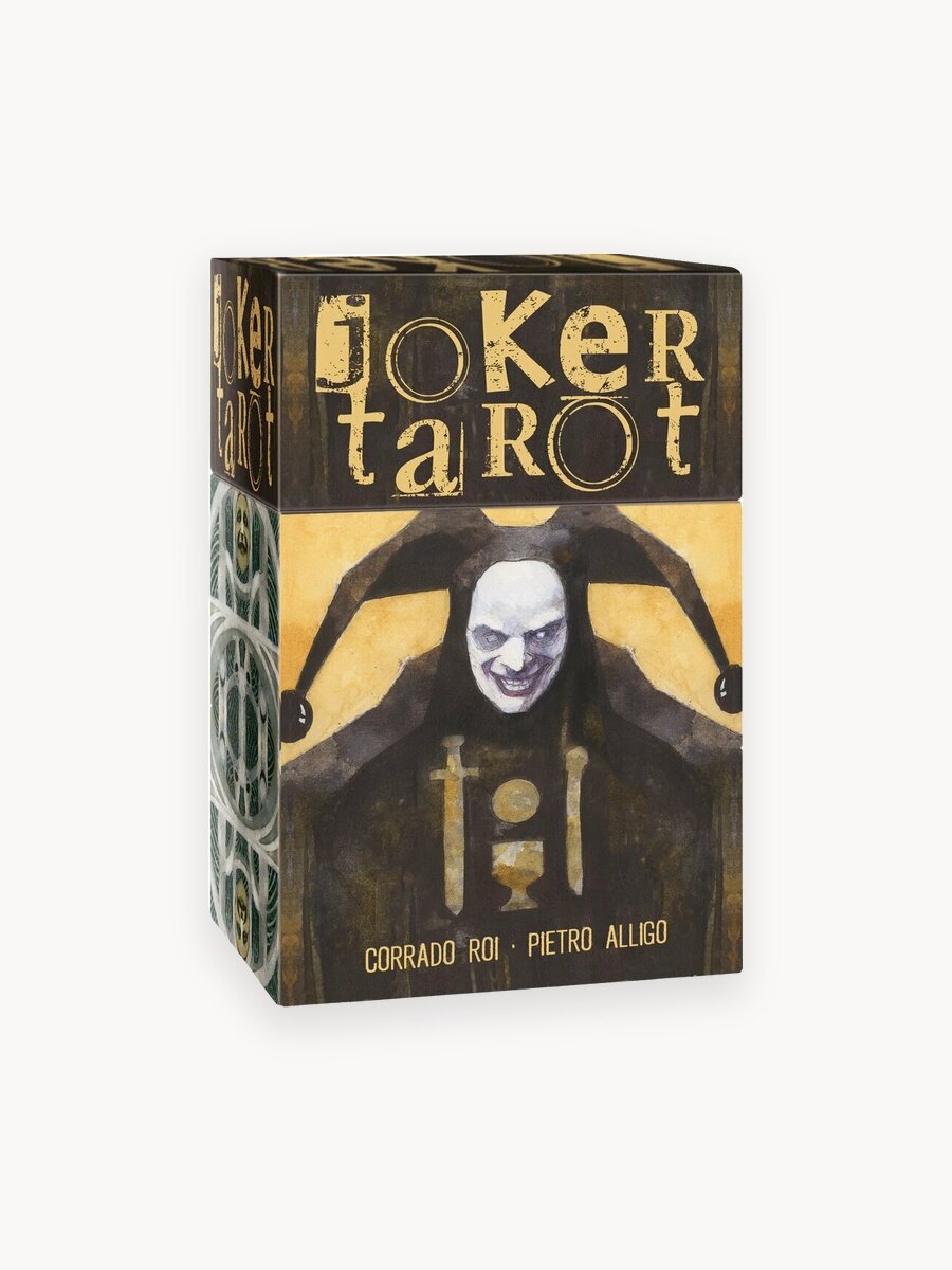 Карты Таро Джокера Премиум колода на английском языке, 78 карт, Lo Scarabeo
