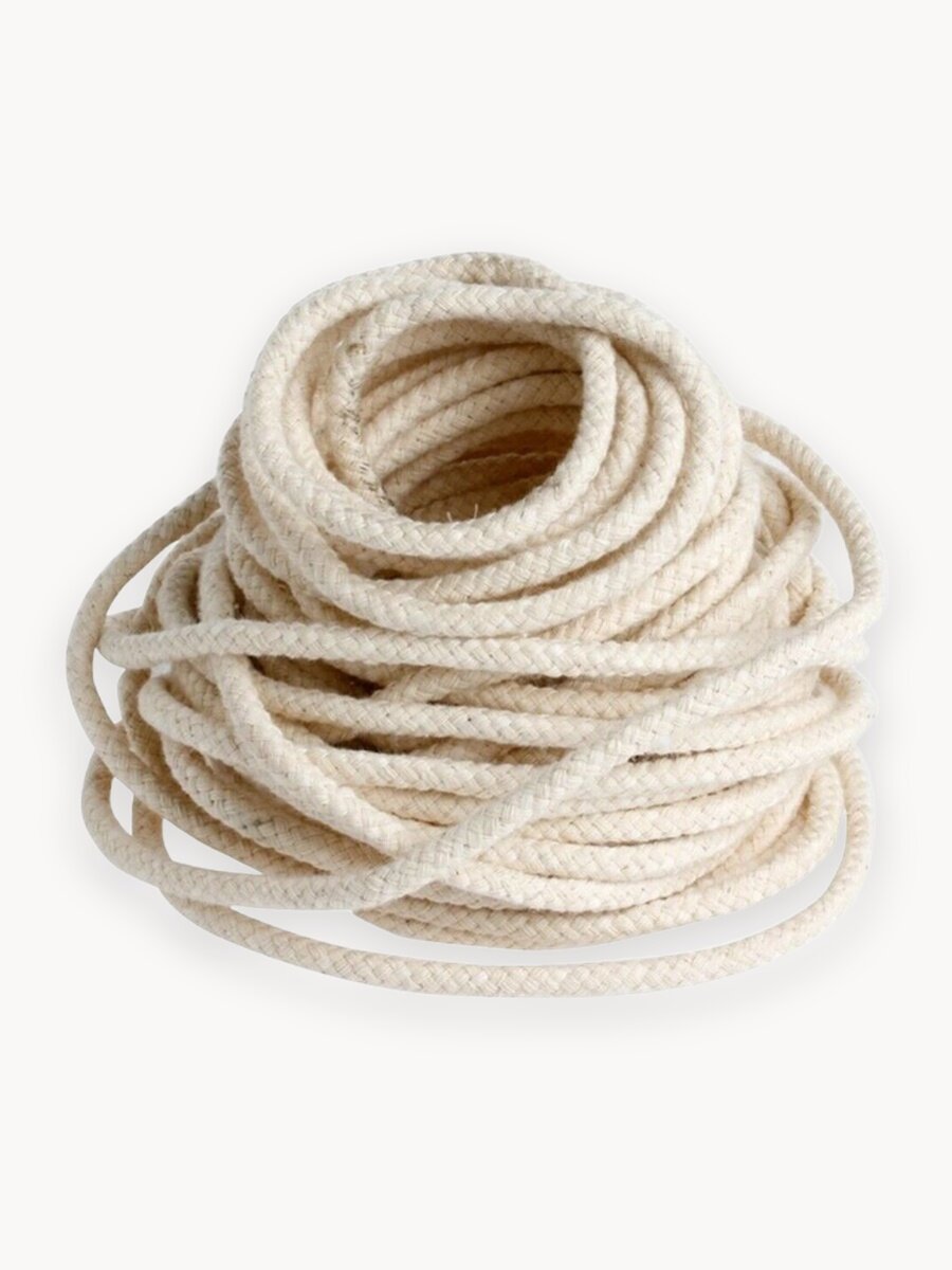 Фитиль для горелок, ламп, лампад, свечей, длина 1 м, ширина 5мм.