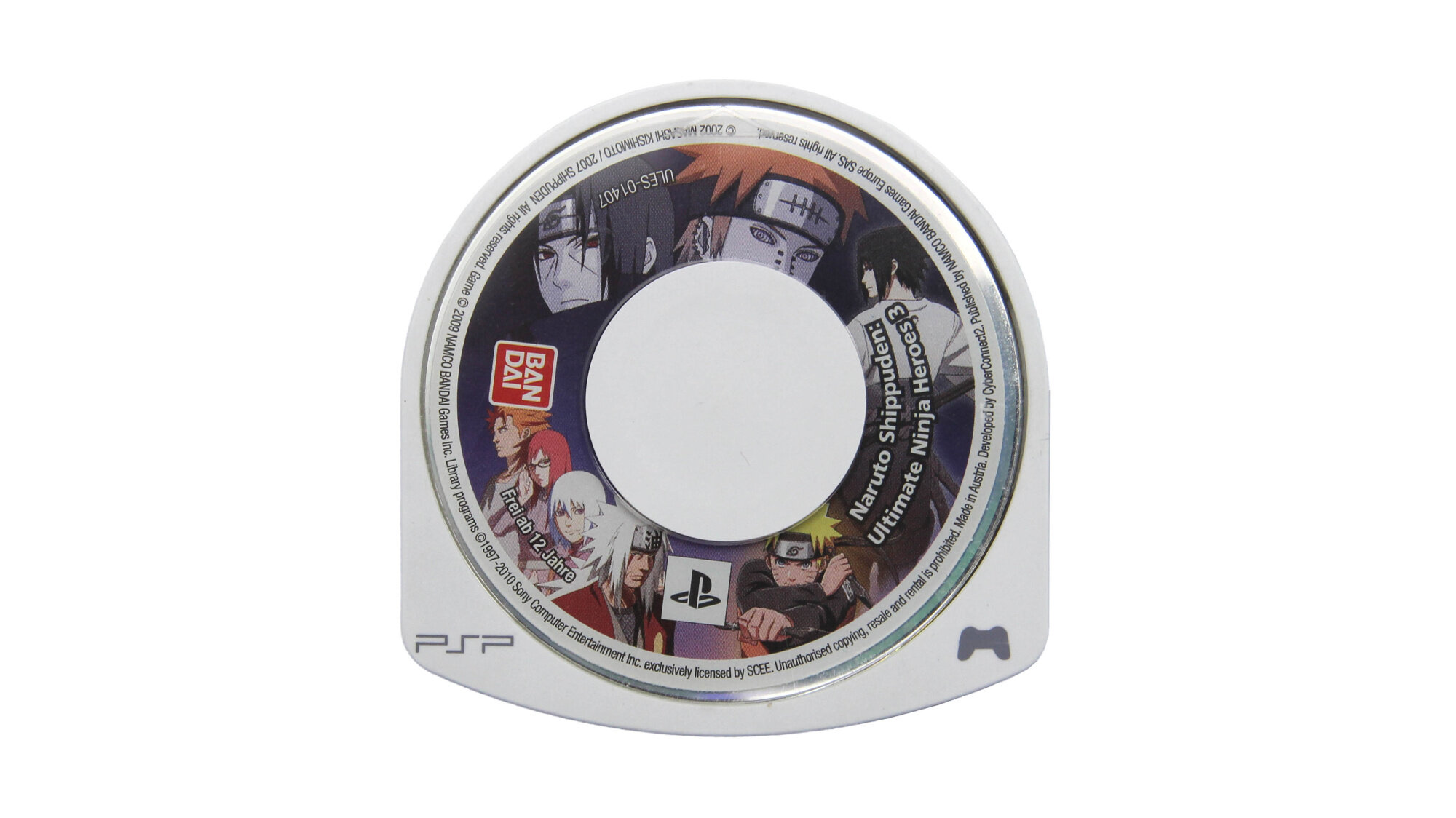 Naruto Shippuden: Ultimate Ninja Heroes 3 (PSP, без коробки)