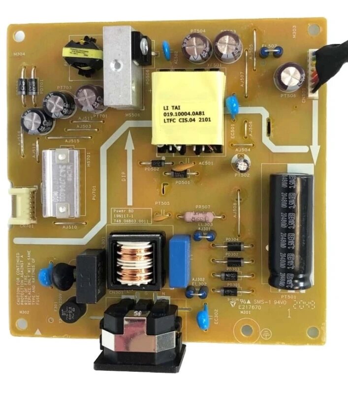 Блок питания для телевизора 19N117-1 748.06B03.0011 Dell S2721HGF