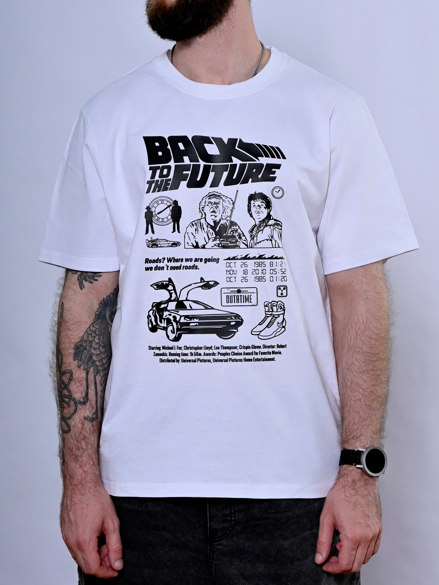 Футболка Назад в будущее
