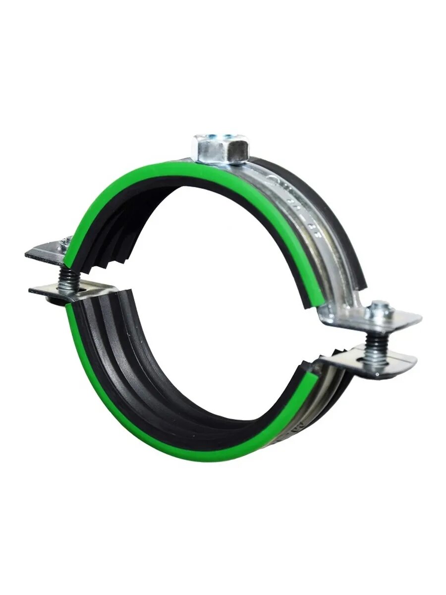 Хомут для труб 3/4" 25-28 мм с уплотнителем и гайкой