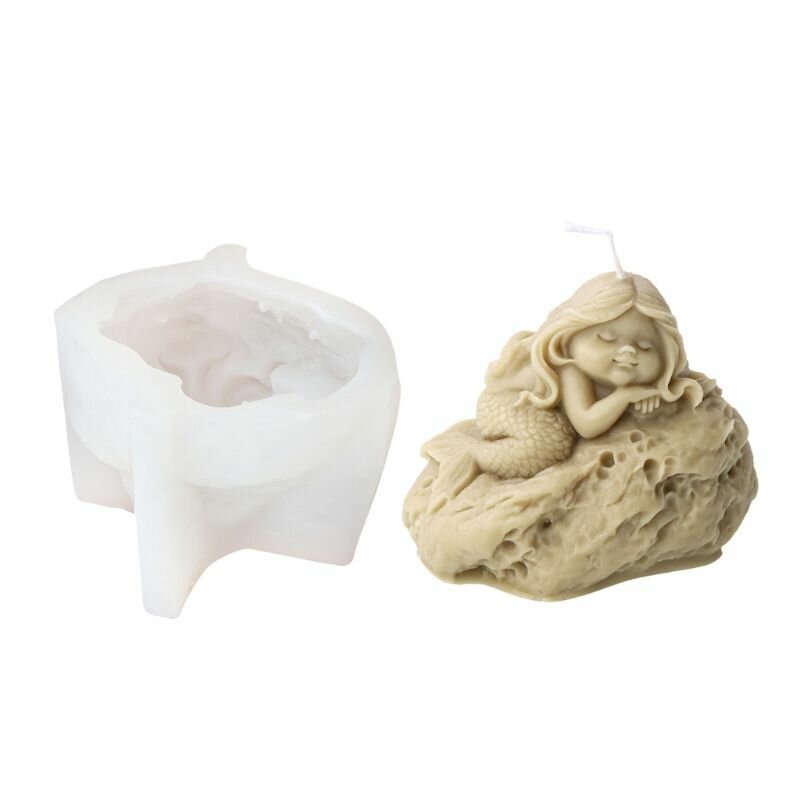 Гипсовая форма для мини-русалочки-M9