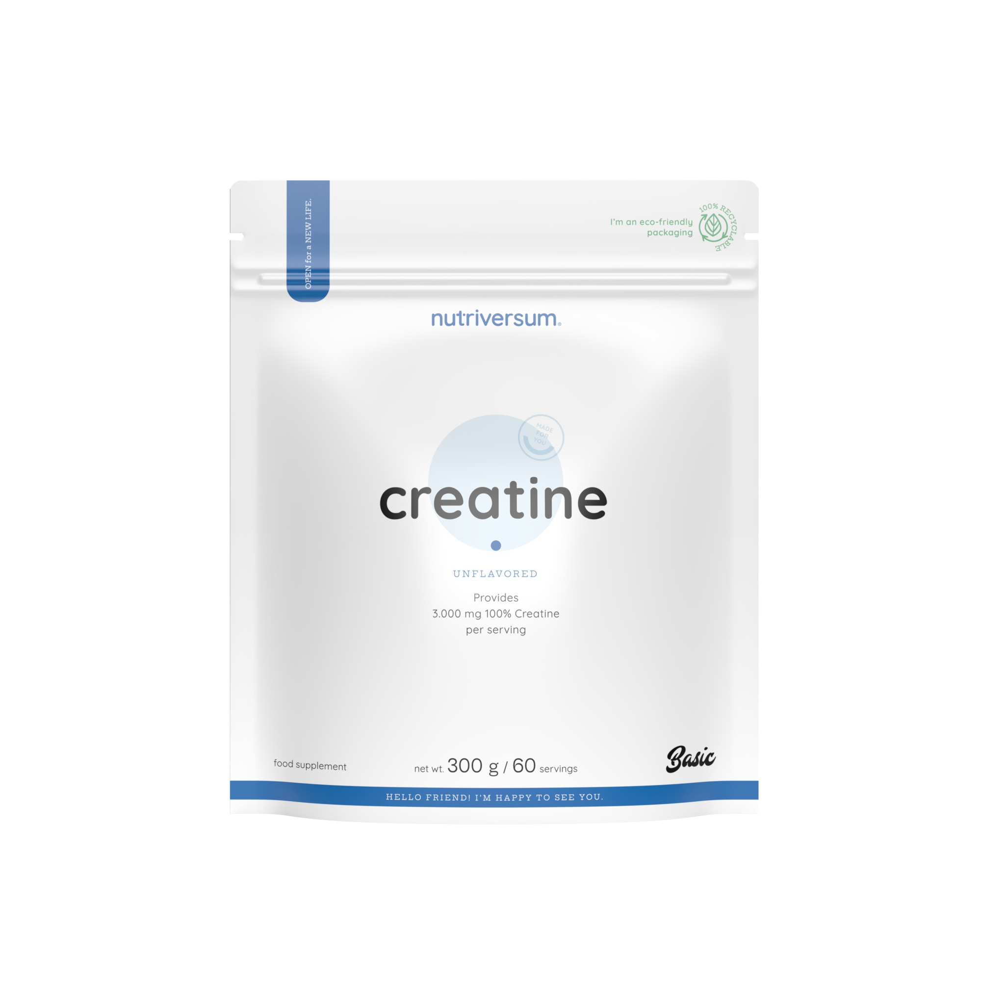Nutriversum Creatine Monohydrate Креатин Моногидрат 300 г