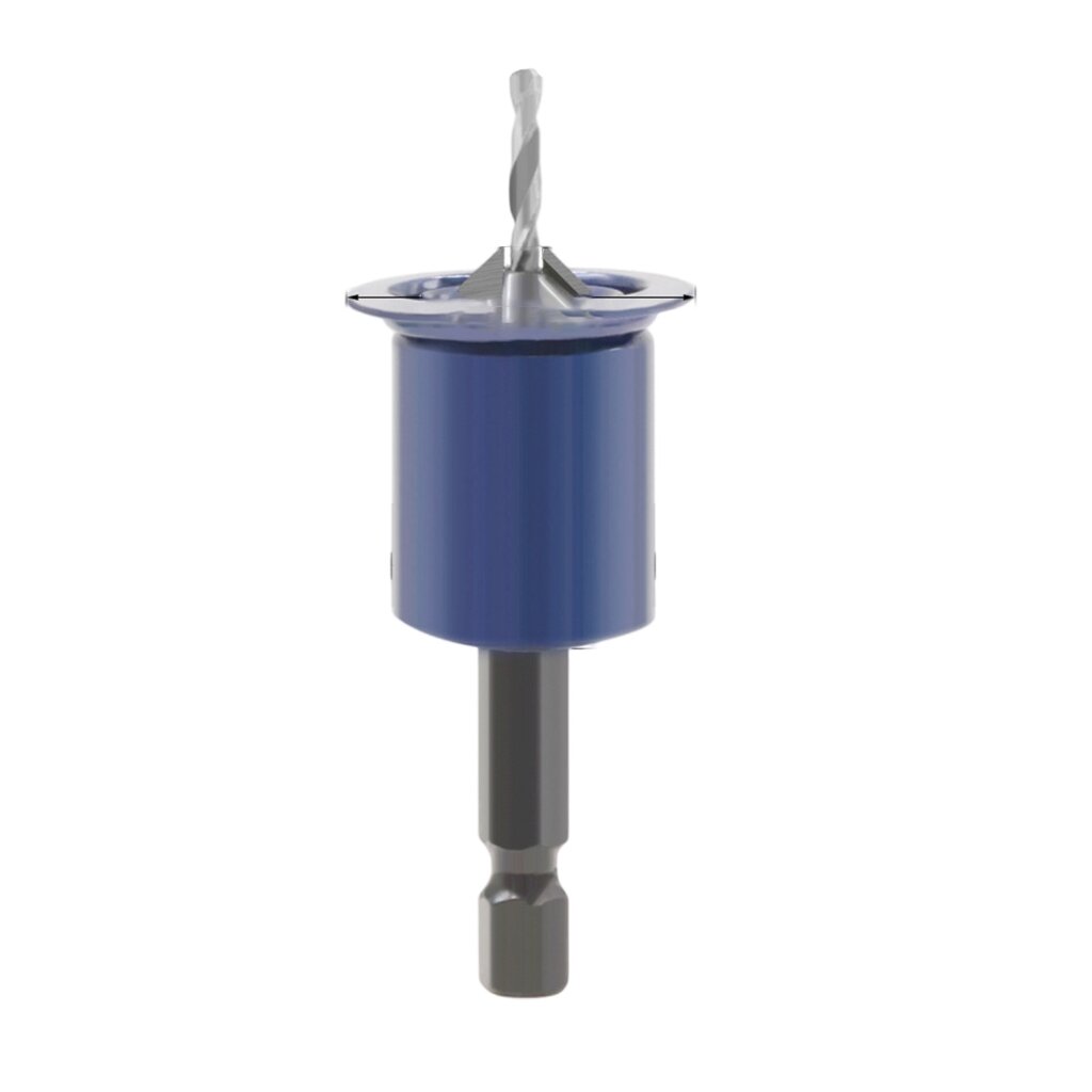 Деревообрабатывающее Потайное Сверло с Шестигранным Хвостовиком 2 в 1 Открывалка Для Ограничительных Отверстий Потайное Сверло Для Сверления Деревообработки