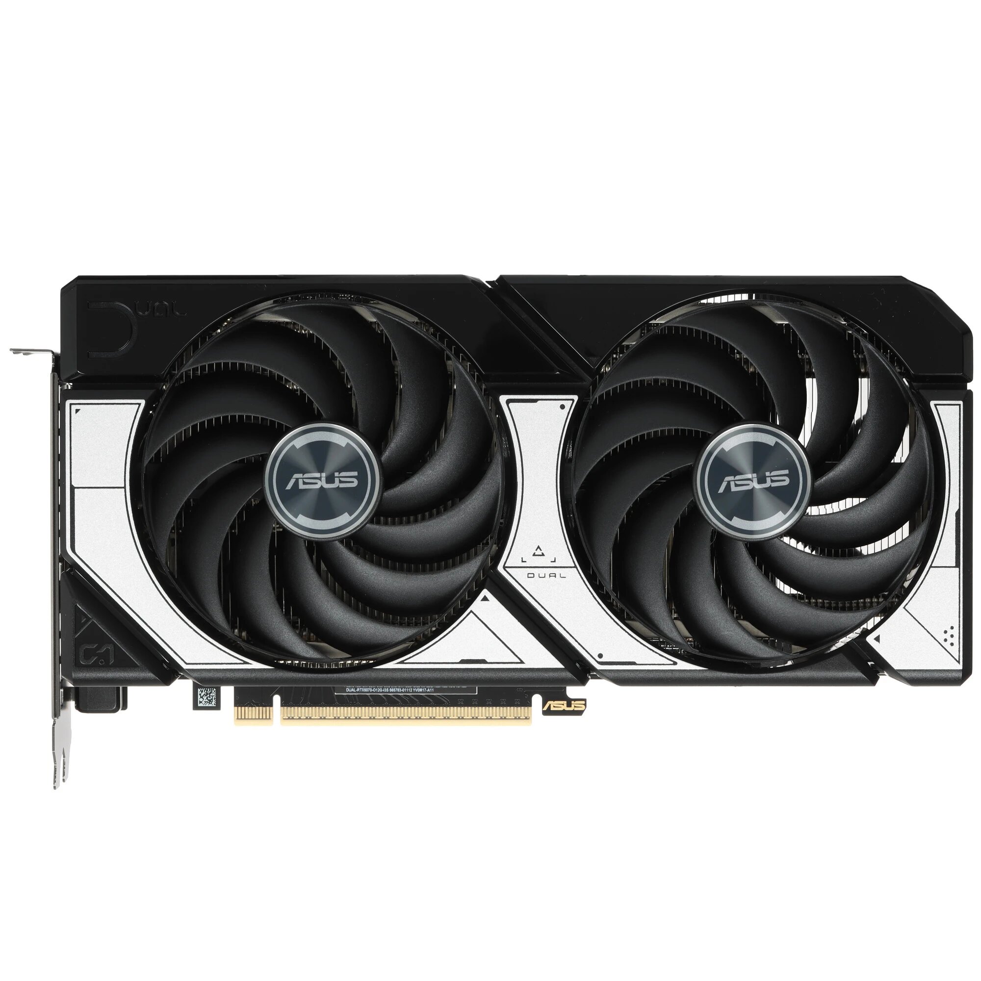 Видеокарта Asus PCI-E 5.0 DUAL-RTX5070-O12G, GeForce RTX 5070, 12 Гб, черный