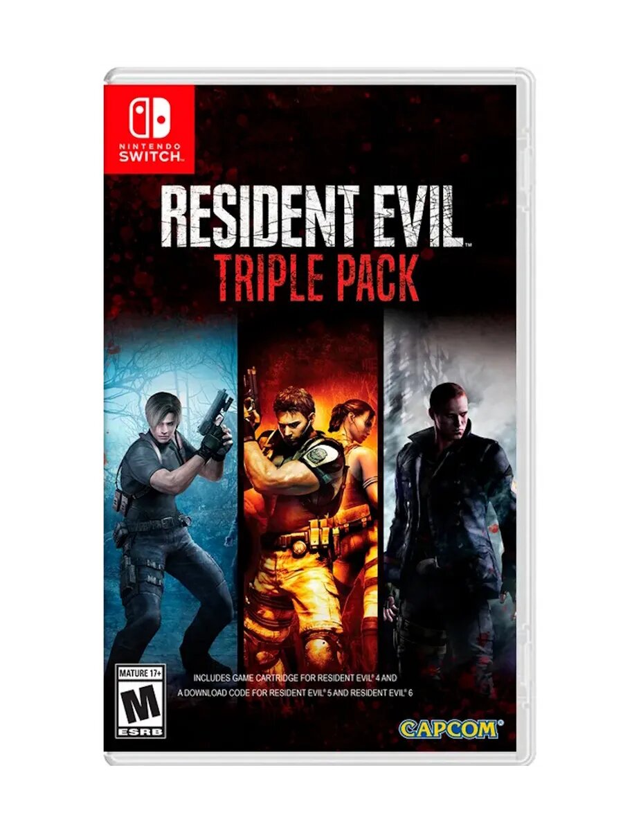 Игра Resident Evil Triple Pack (NSw) Англ. вер.