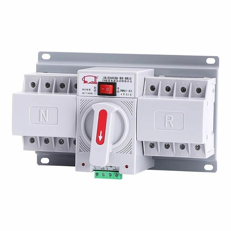 Автоматический ввод резерва (АВР), 4 полюса,2 полюса