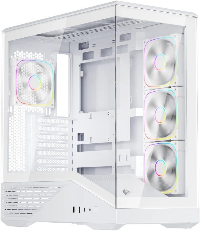 Корпус 1STPLAYER GM7 ARGB White (GM7-WH-3FN7R-W-1FN7-W)