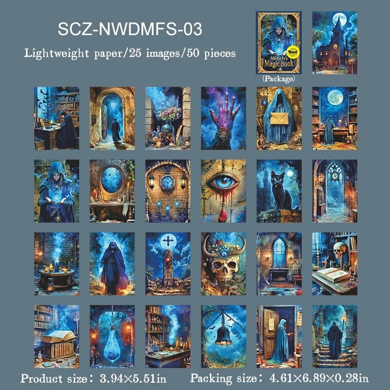 Блокнот JIANWU Witch's Magic Book Series SCZ-NWDMFS-03