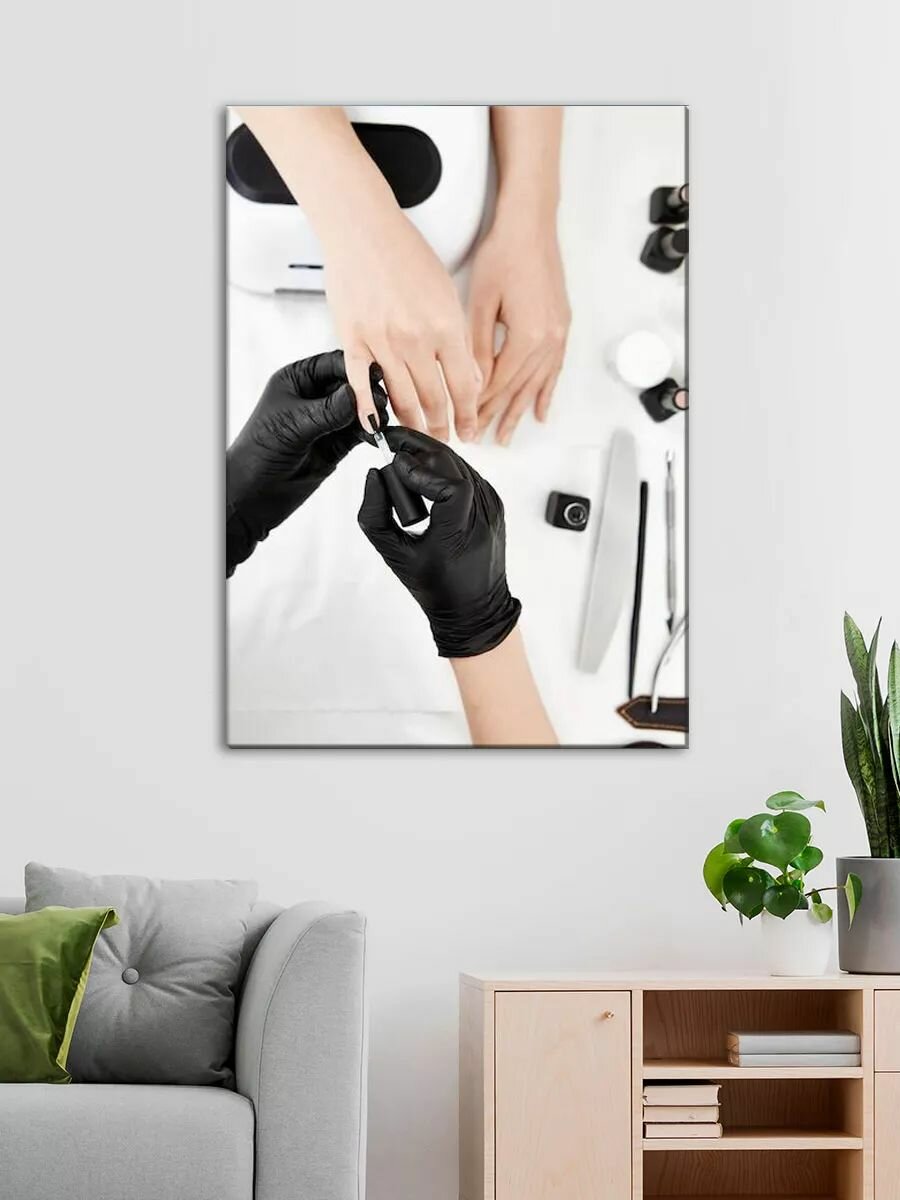 Картина на стену "Услуги салона красоты", 50x70 см
