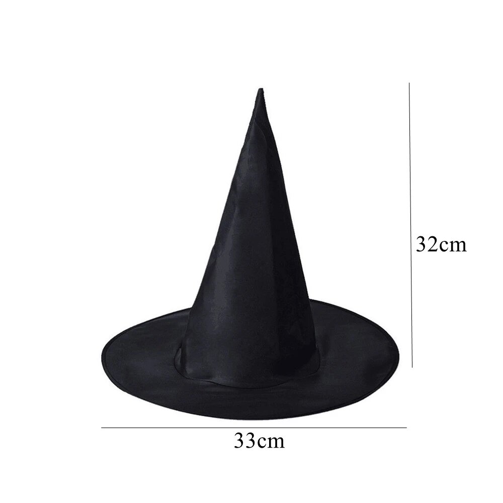 Шляпа ведьмы Partism Черный, 1pc S